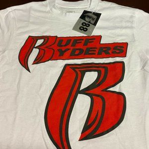 Ruff Ryders | Shirts | Ruff Ryders Mens White Printed Crew Neck Tshirt ...